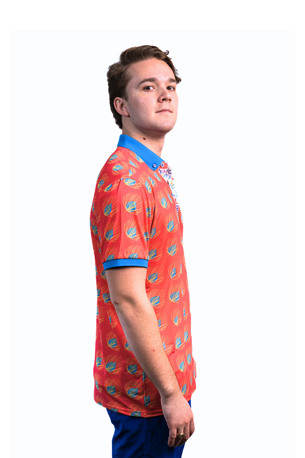 PEACOCK GOLF POLO | Mad Chuck™